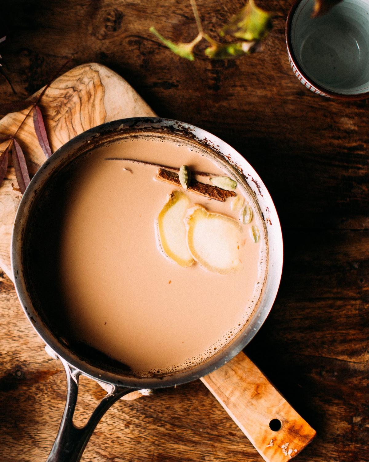 Chai Tea Chia Seed Pudding with Cardamom | Savory Touch